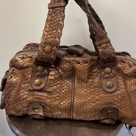 Chloe | Bags | Chloe Python Silverado Bag | Poshmark